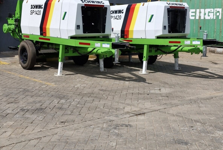 Schwing Stetter SP1420 Concrete Stationery Pump - META Group